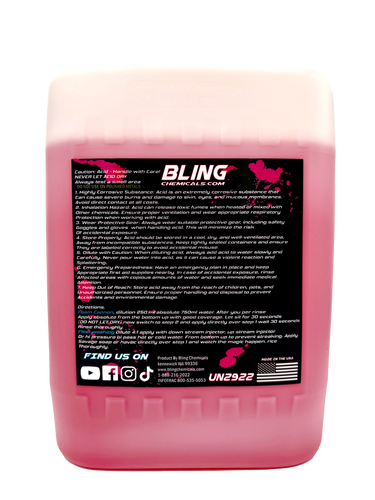 Absolute Acid - Vehicle Rust and Stain Remover - Bling Chemicals