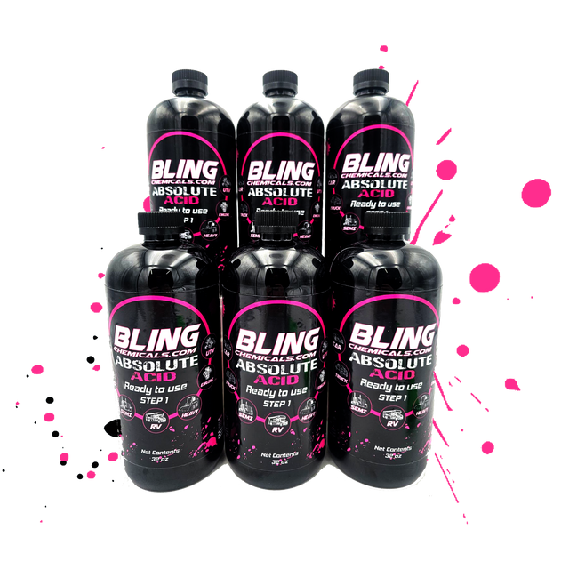 Absolute Acid - Vehicle Rust and Stain Remover - Bling Chemicals