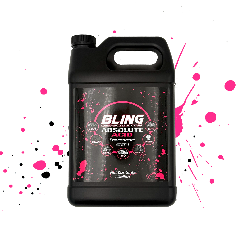 Absolute Acid - Vehicle Rust and Stain Remover - Bling Chemicals