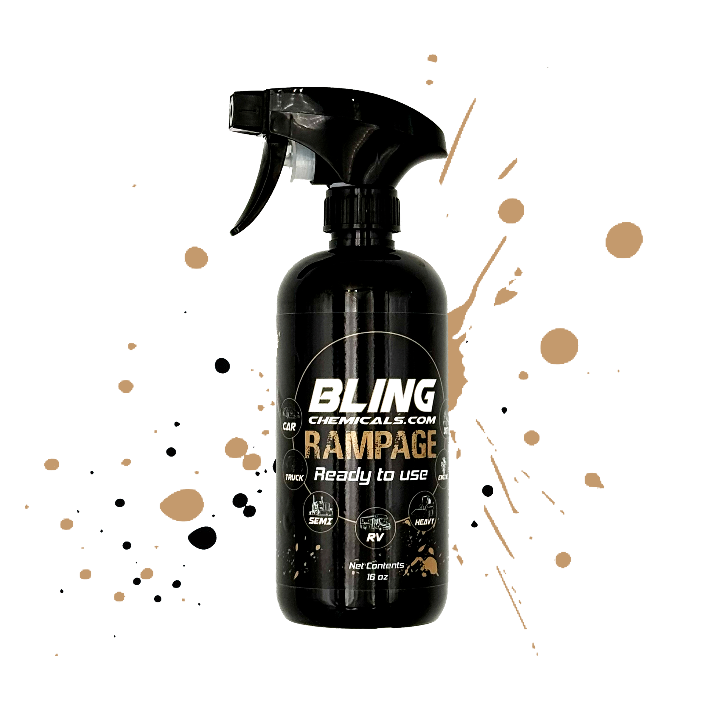 Rampage One-step car and truck wash polish safe – Bling Chemicals
