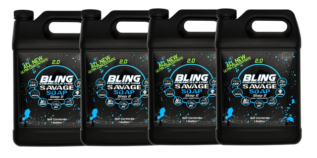 2-Step Touchless Vehicle Wash Kit - Bling Chemicals