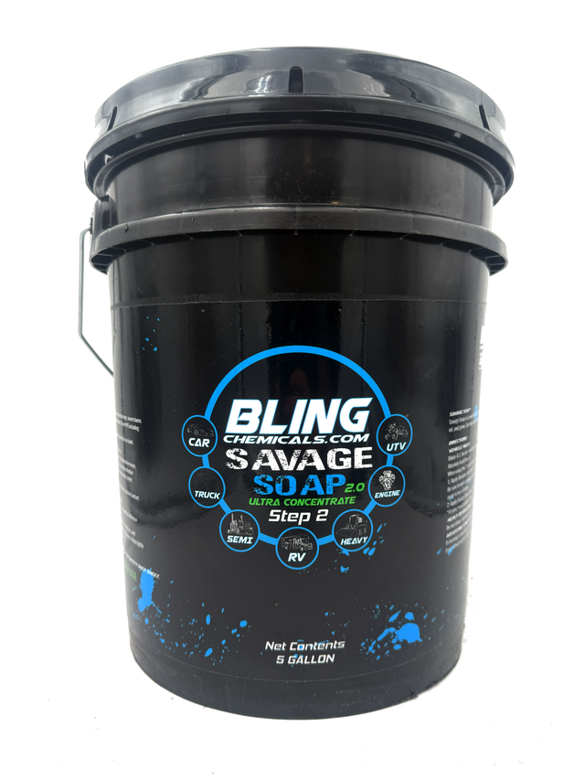2-Step Touchless Vehicle Wash Kit - Bling Chemicals