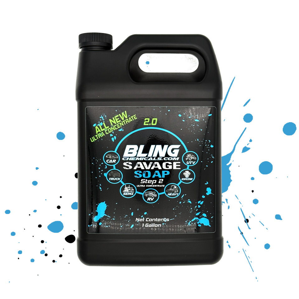 2-Step Touchless Vehicle Wash Kit - Bling Chemicals