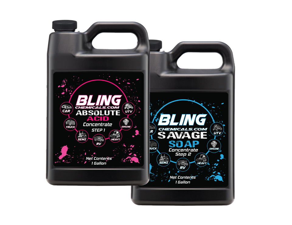 2-Step Touchless Car Wash Soap - Bling Chemicals